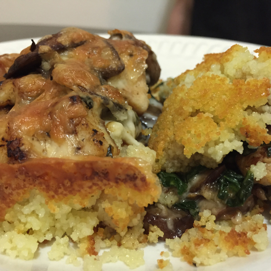 Chicken & Portabella Couscatta | Tajinny.com