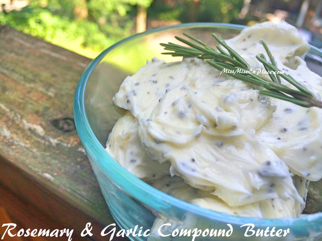 Rosemary and Garlic Compound Butter | Tajinny.com